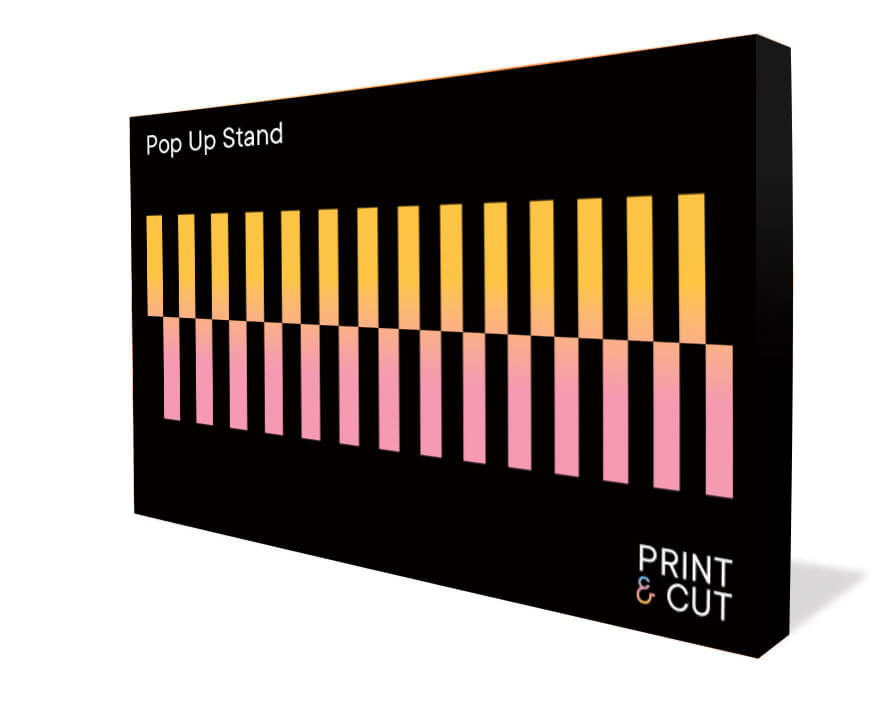 Pop Up Stands - Print & Cut - Perfect pop up stands for your event.