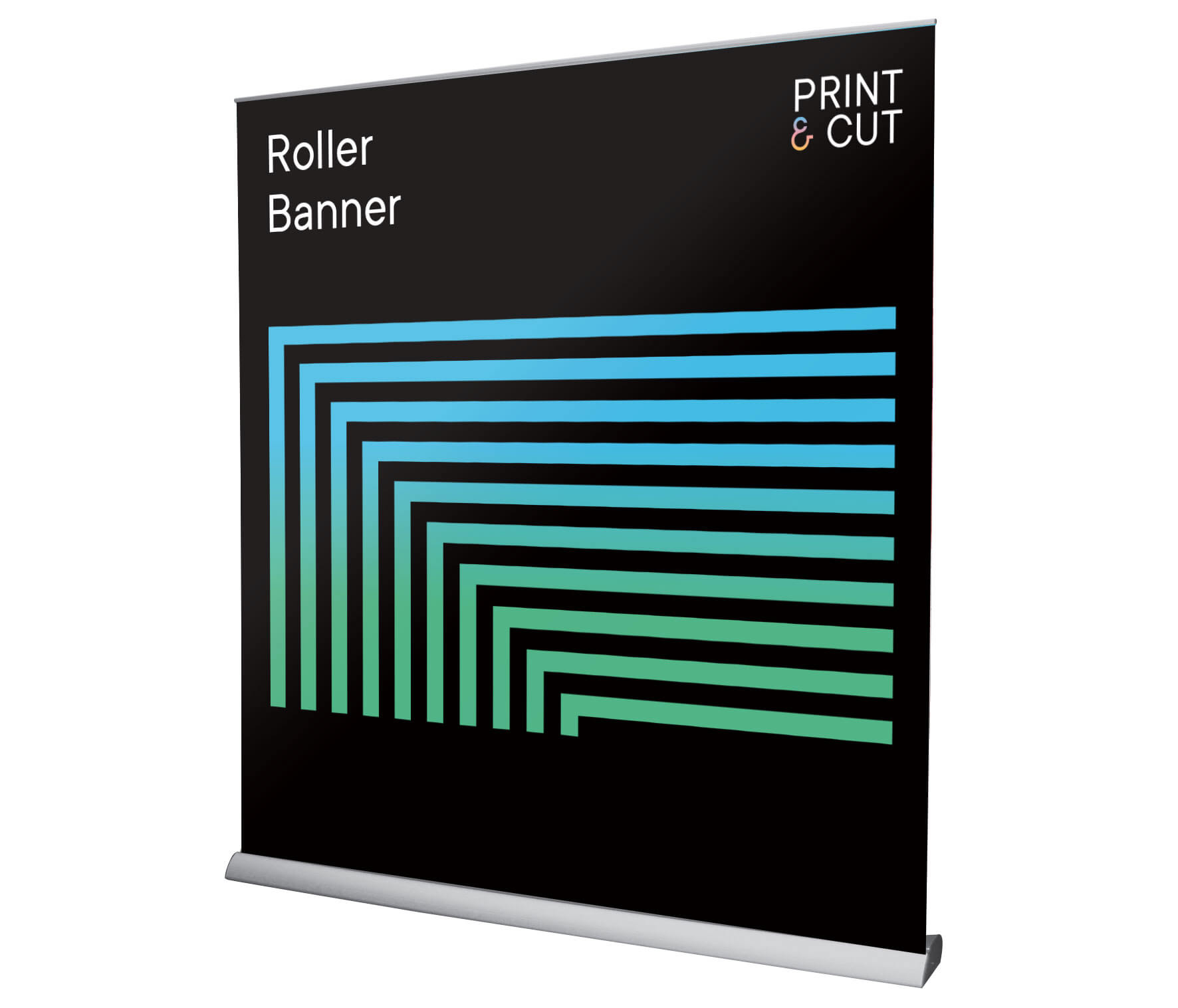 Roller Banners - Print & Cut - Portable and easy to install.