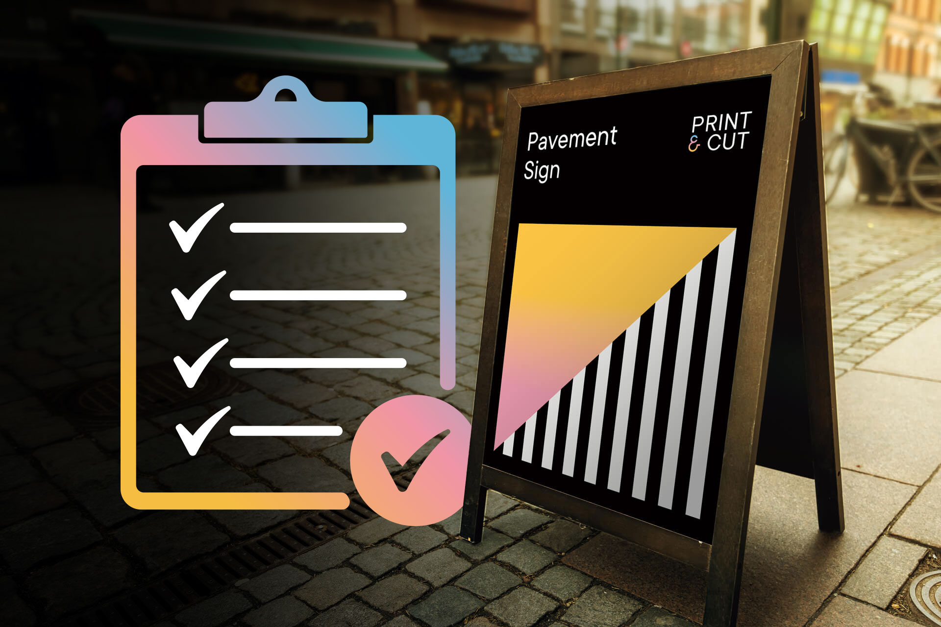 Pavement Signs: Laws and Regulations Explained | Print & Cut